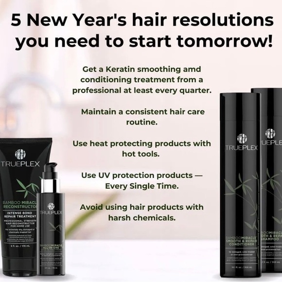TRUEPLEX | Hair | Trueplex Bamboo Miracle Reconstructor Miracle Smooth ...